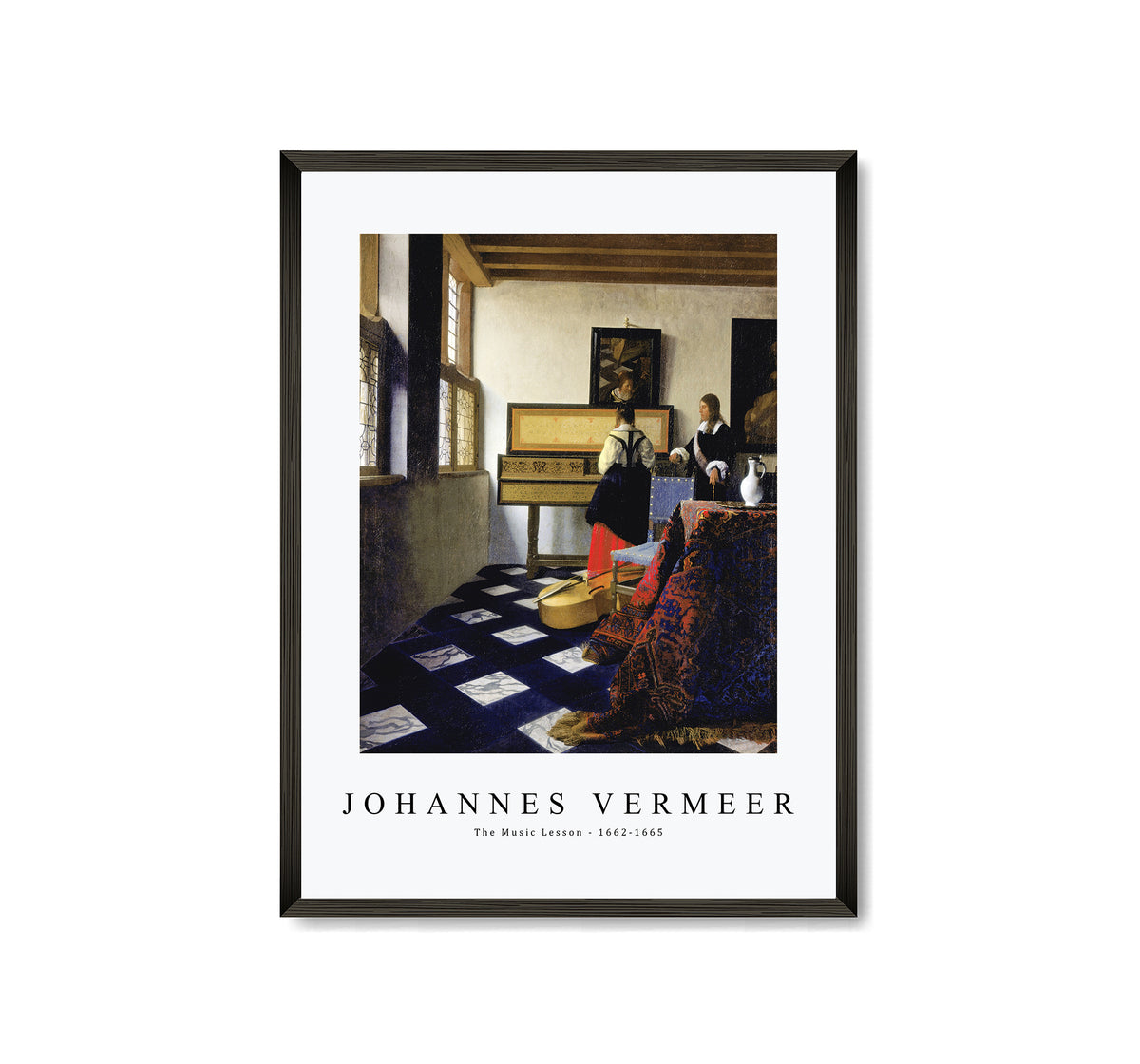 Johannes Vermeer Music Lesson