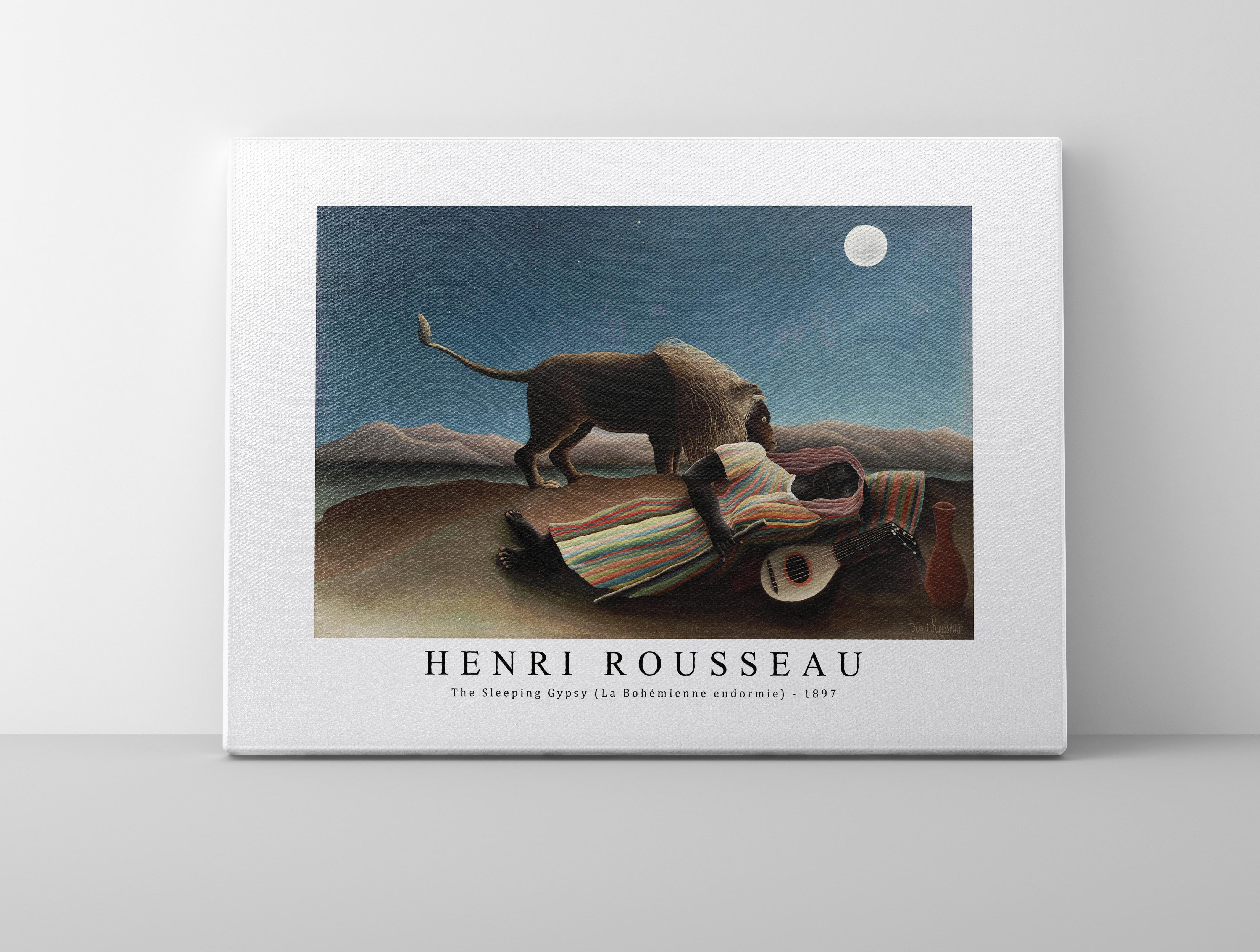 Henri Rousseau The Sleeping Gypsy